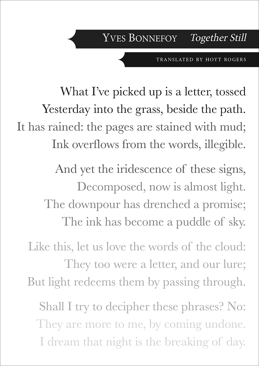 Together Still (The French List) by Yves Bonnefoy | Goodreads