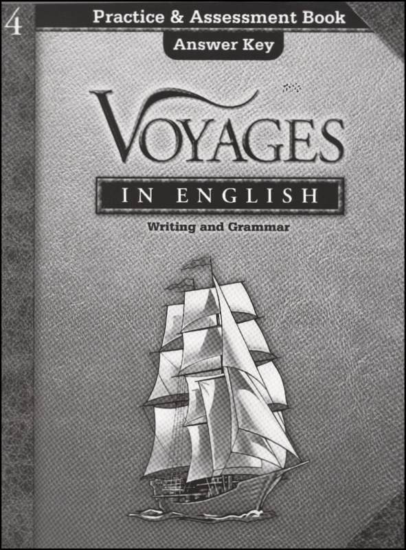 Voyages in English Practice & Assessment Book Answer Key Grade 4 by ...