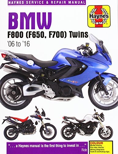 BMW F800 (F650, F700) Twins: '06 to '16 by Haynes Publishing | Goodreads