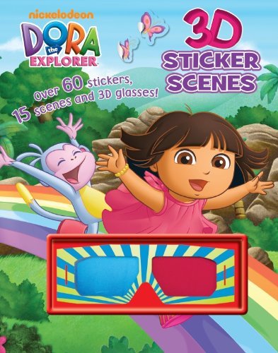 Dora the Explorer 3D Sticker Scenes: Over 60 stickers, 15 scenes and 3D ...
