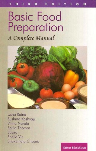 Basic Food Preparation: A Complete Manual by Department of Food and ...