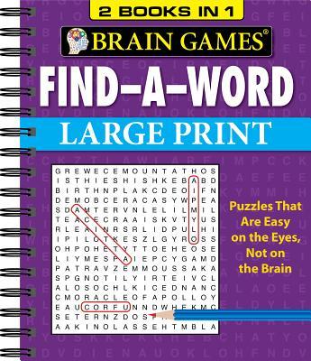 Brain Games - 2 Books in 1 - Find-A-Word by Publications International ...