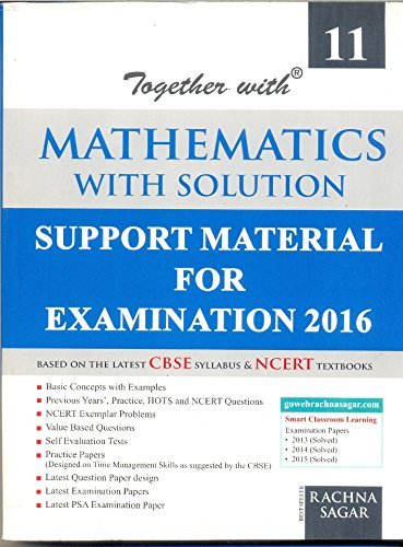 Together with Mathematics with Solution - 11 by Rachna Sagar | Goodreads