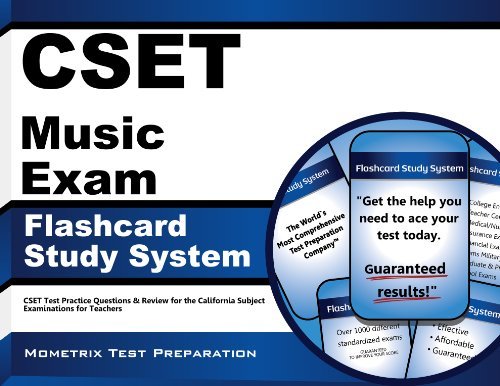 CSET Music Exam Flashcard Study System: CSET Test Practice Questions ...