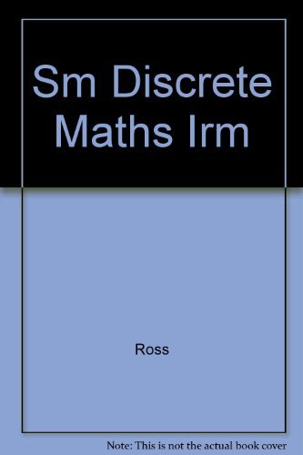 Discrete Mathematics - Instructor's Resource Manual by Kenneth A. Ross ...