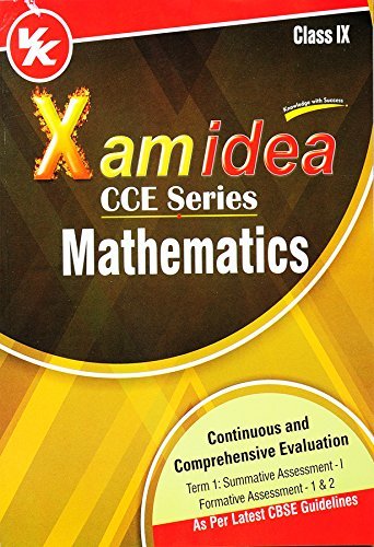 Xam Idea CCE Series Mathematics Term - 1 Class 9th Summative Assessment ...