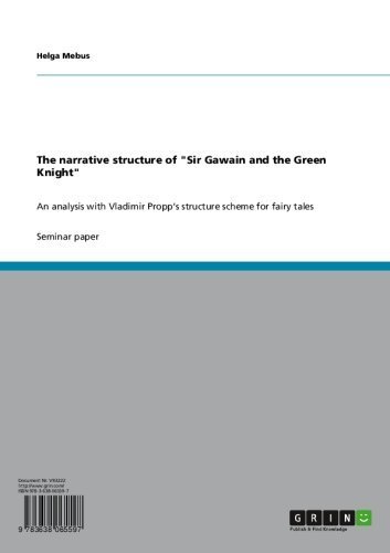 The narrative structure of "Sir Gawain and the Green Knight": An ...