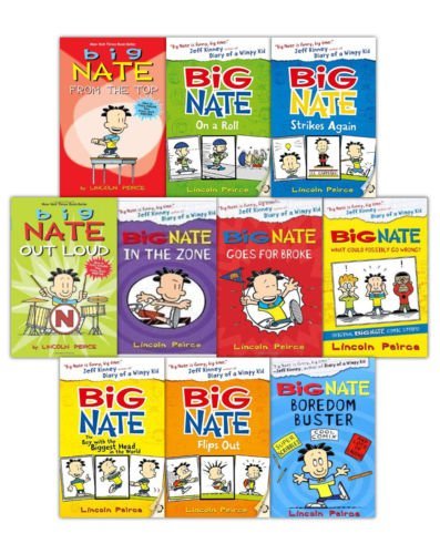 Big Nate 10 Book Collection Set Lincoln Peirce by Lincoln Peirce ...