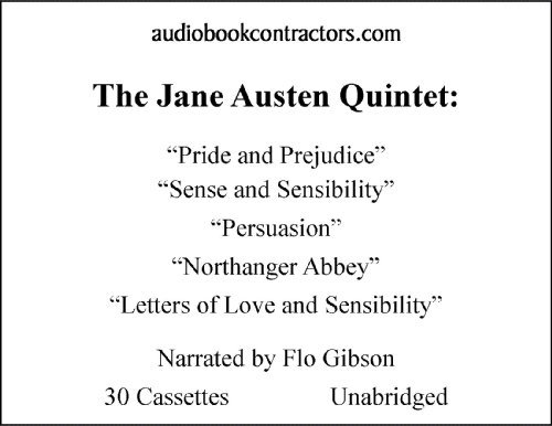 The Jane Austen Quintet: Pride and Prejudice, Sense and Sensibility ...