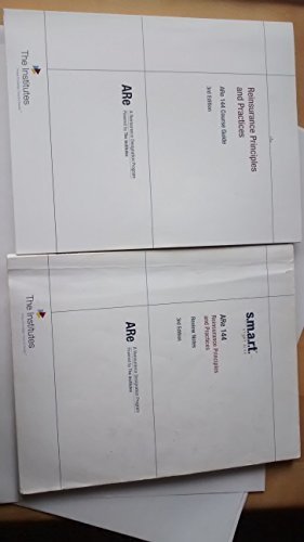 Reinsurance Principles and Practices ARe144 by AICPCU | Goodreads