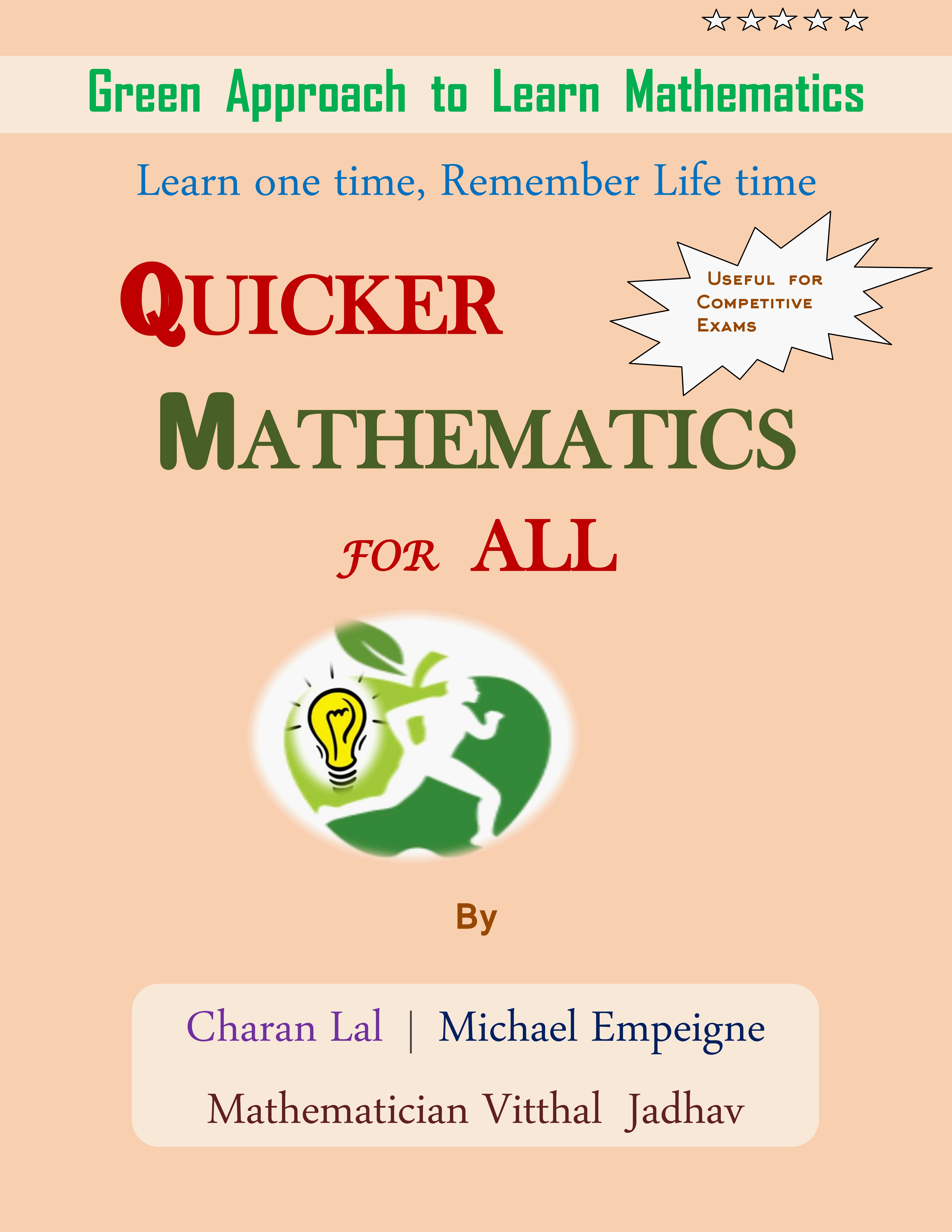QUICKER MATHEMATICS for ALL by Vitthal Jadhav | Goodreads