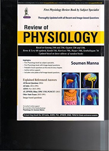 Review of Physiology by Manna Soumen | Goodreads