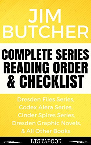 Jim Butcher Series Reading Order & Checklist: Series List in Order ...