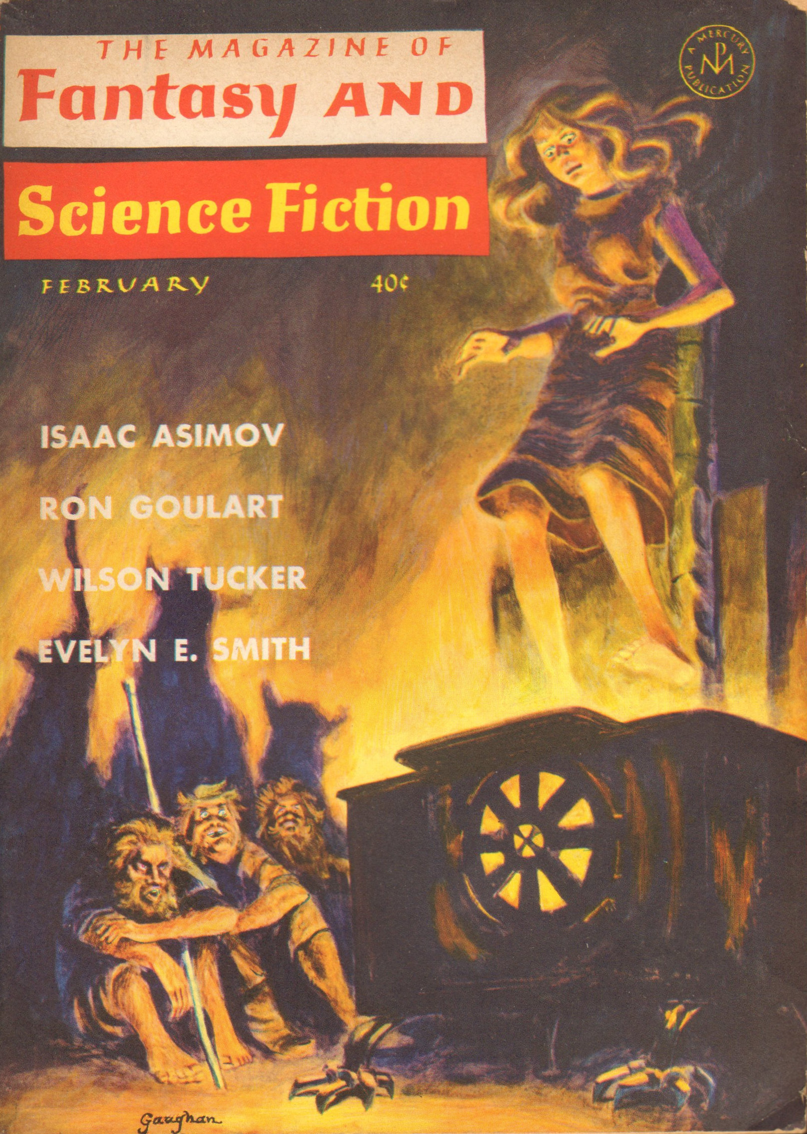 The Magazine of Fantasy and Science Fiction, February 1964 by Avram ...