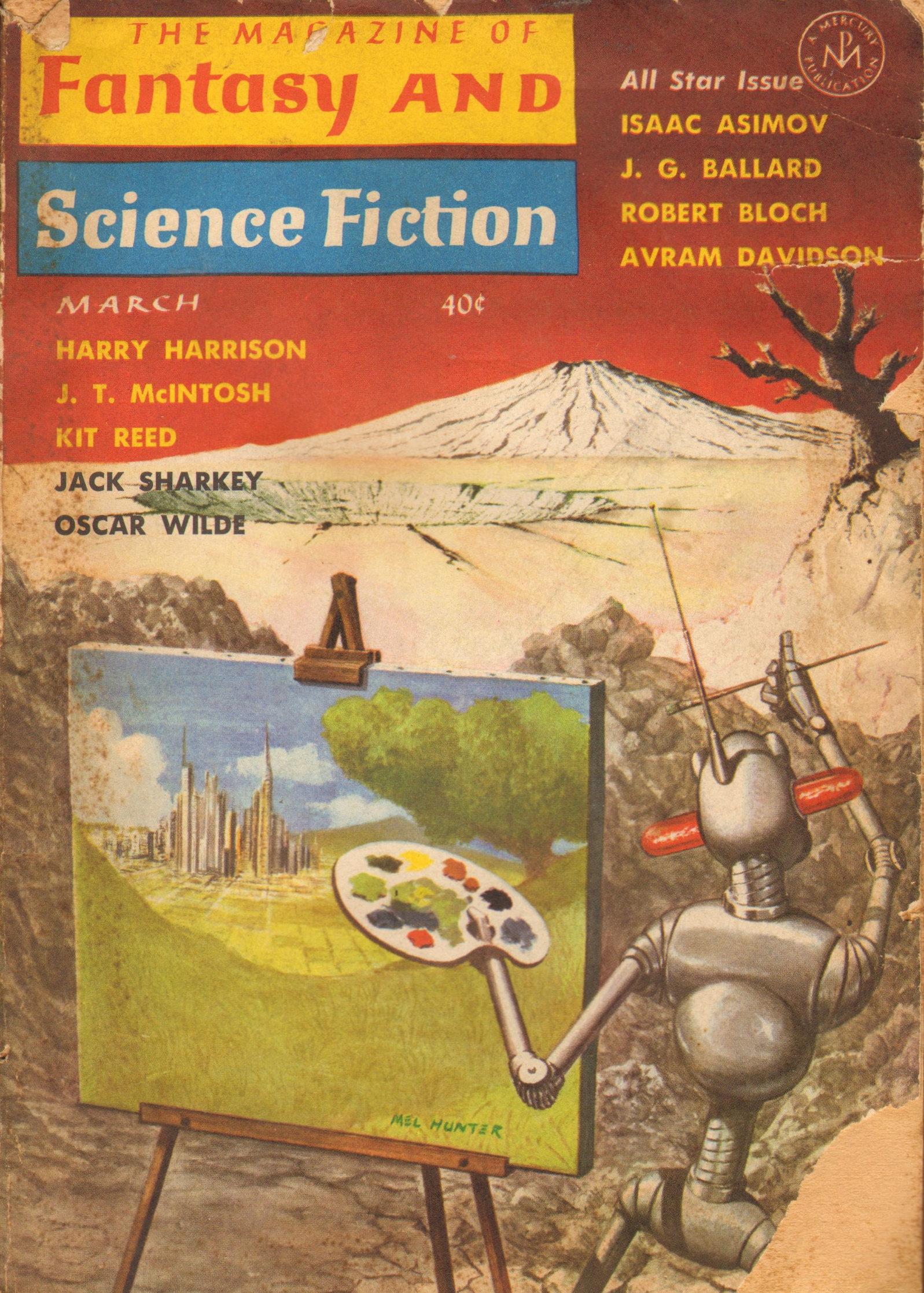 The Magazine of Fantasy and Science Fiction, March 1964 by Avram ...