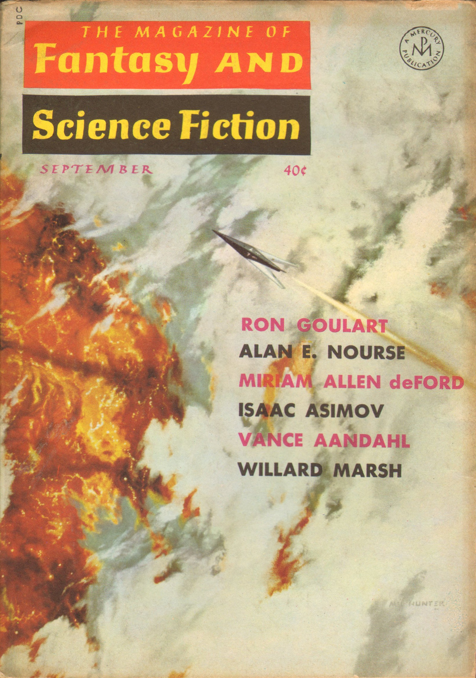The Magazine of Fantasy and Science Fiction, September 1964 by Avram ...