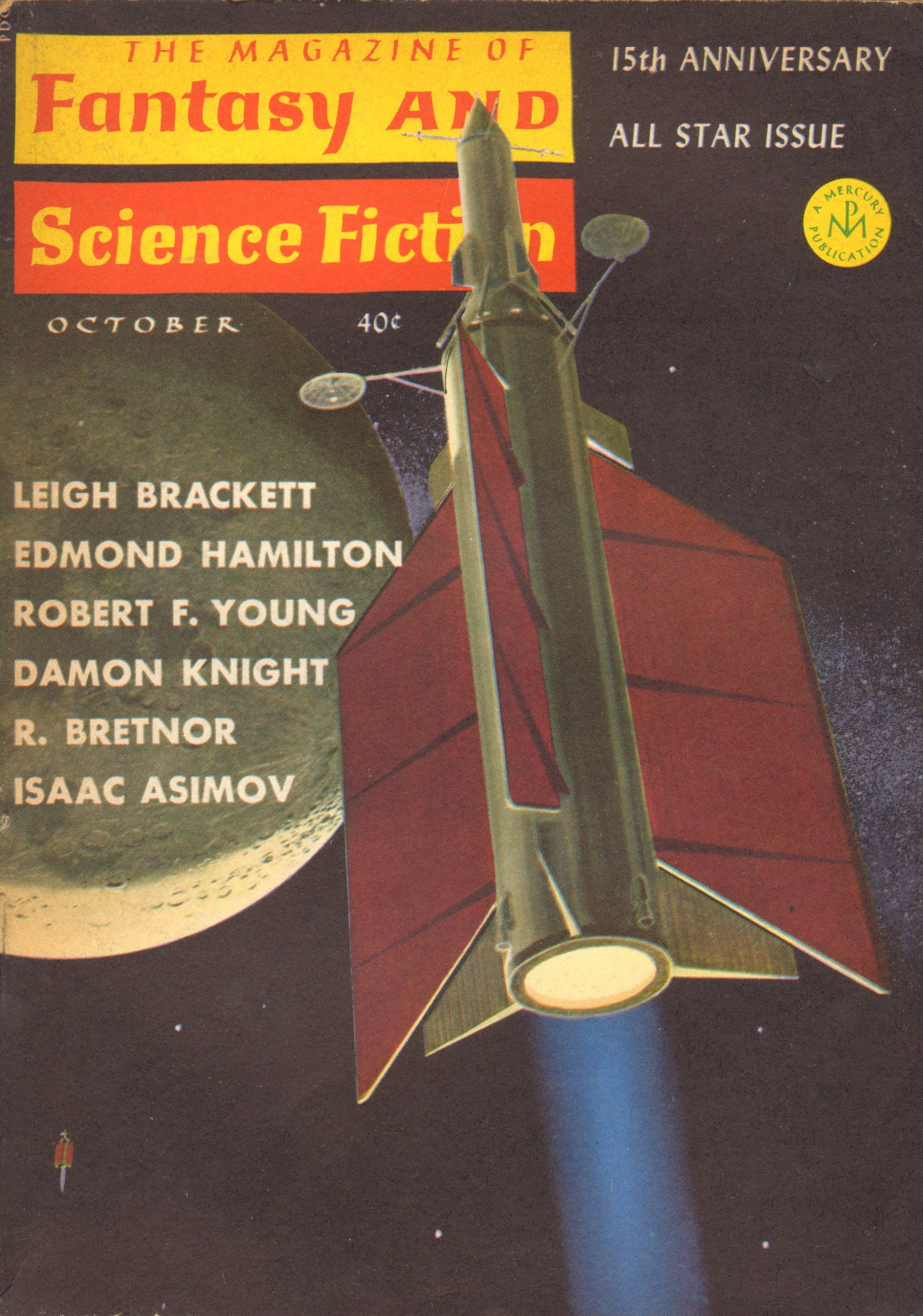 The Magazine of Fantasy and Science Fiction, October 1964 by Avram ...