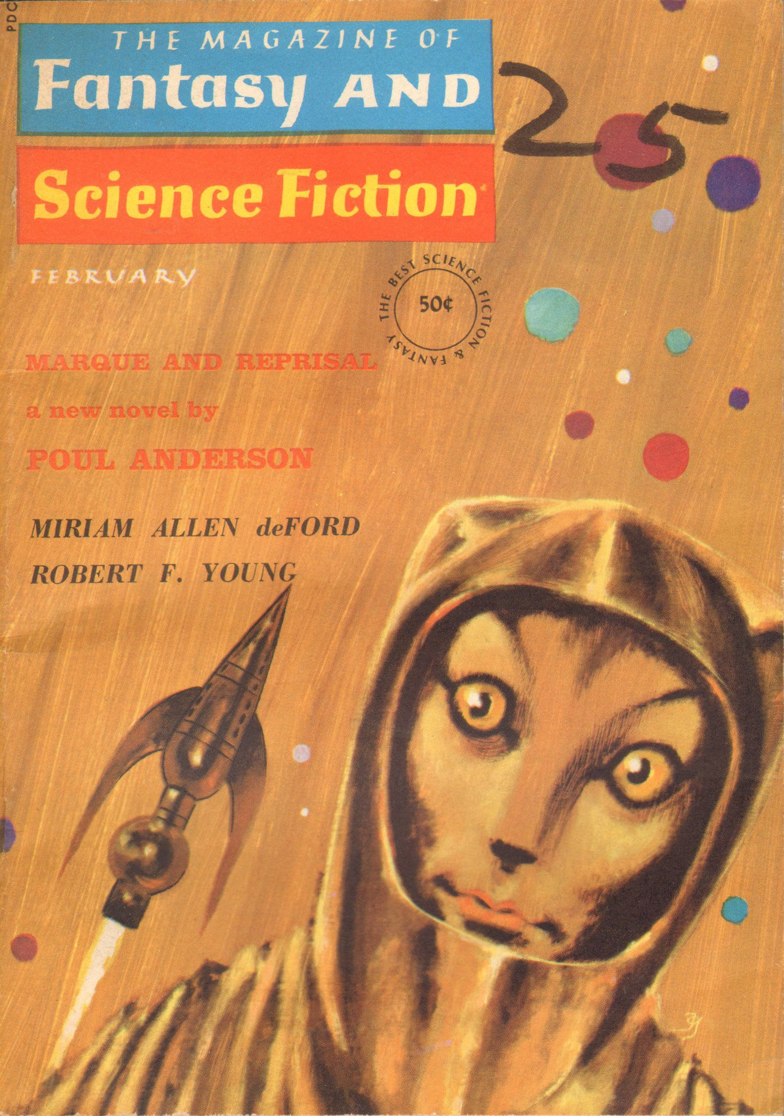 The Magazine of Fantasy and Science Fiction, February 1965 by Joseph W. Ferman | Goodreads