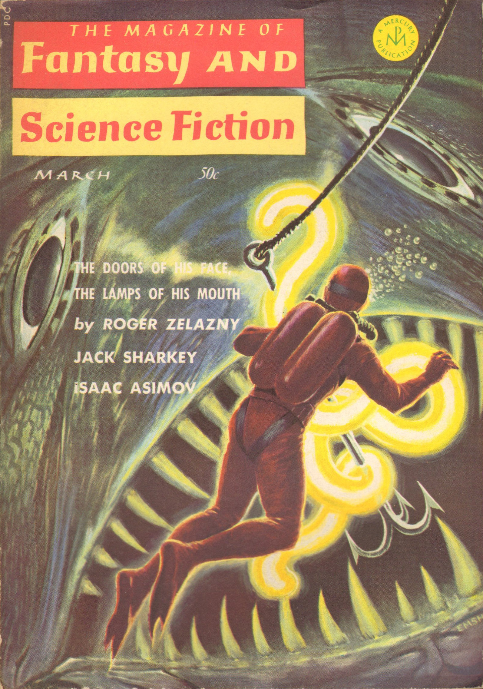 The Magazine of Fantasy and Science Fiction, March 1965 by Joseph W ...