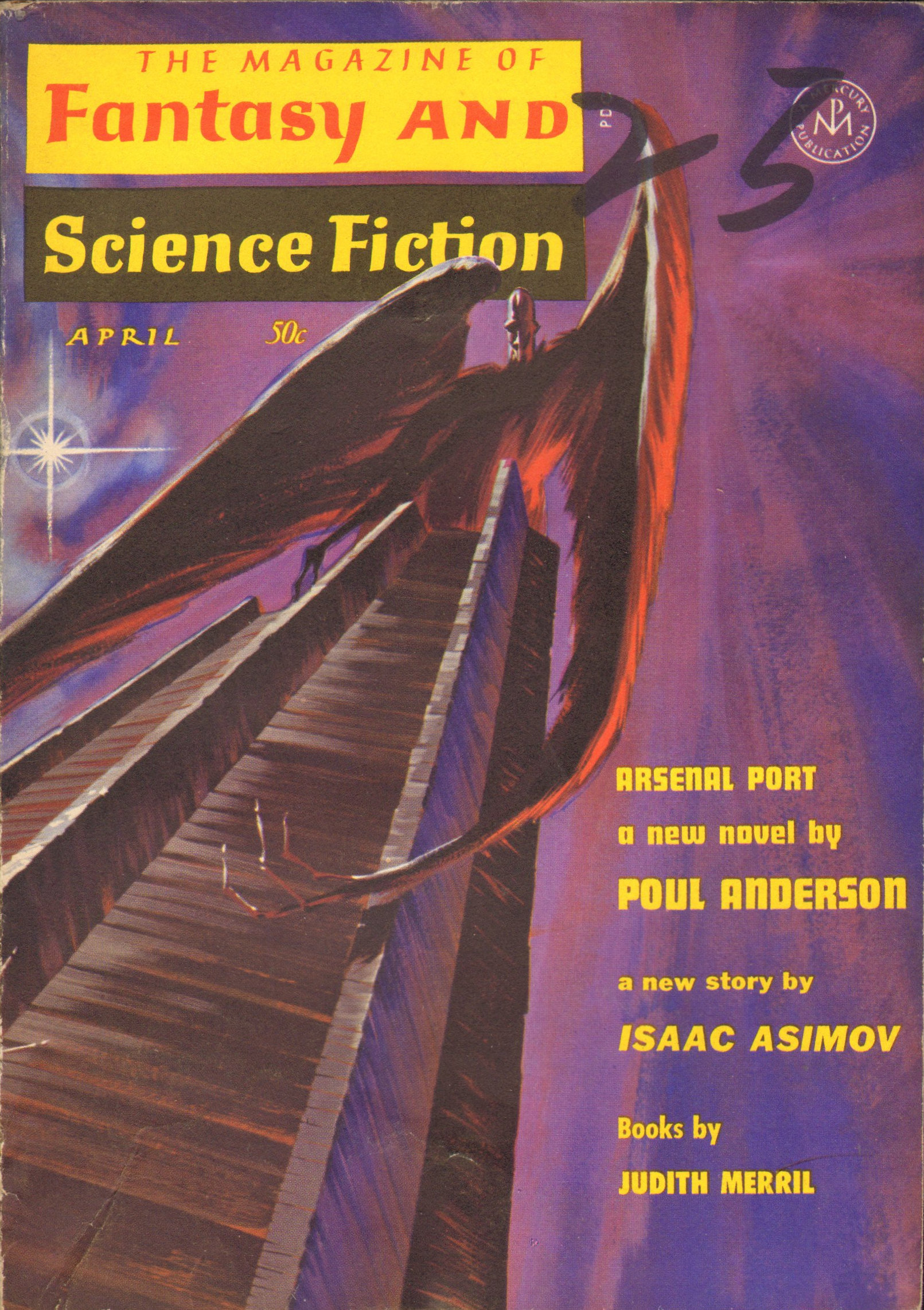 The Magazine of Fantasy and Science Fiction, April 1965 by Joseph W ...