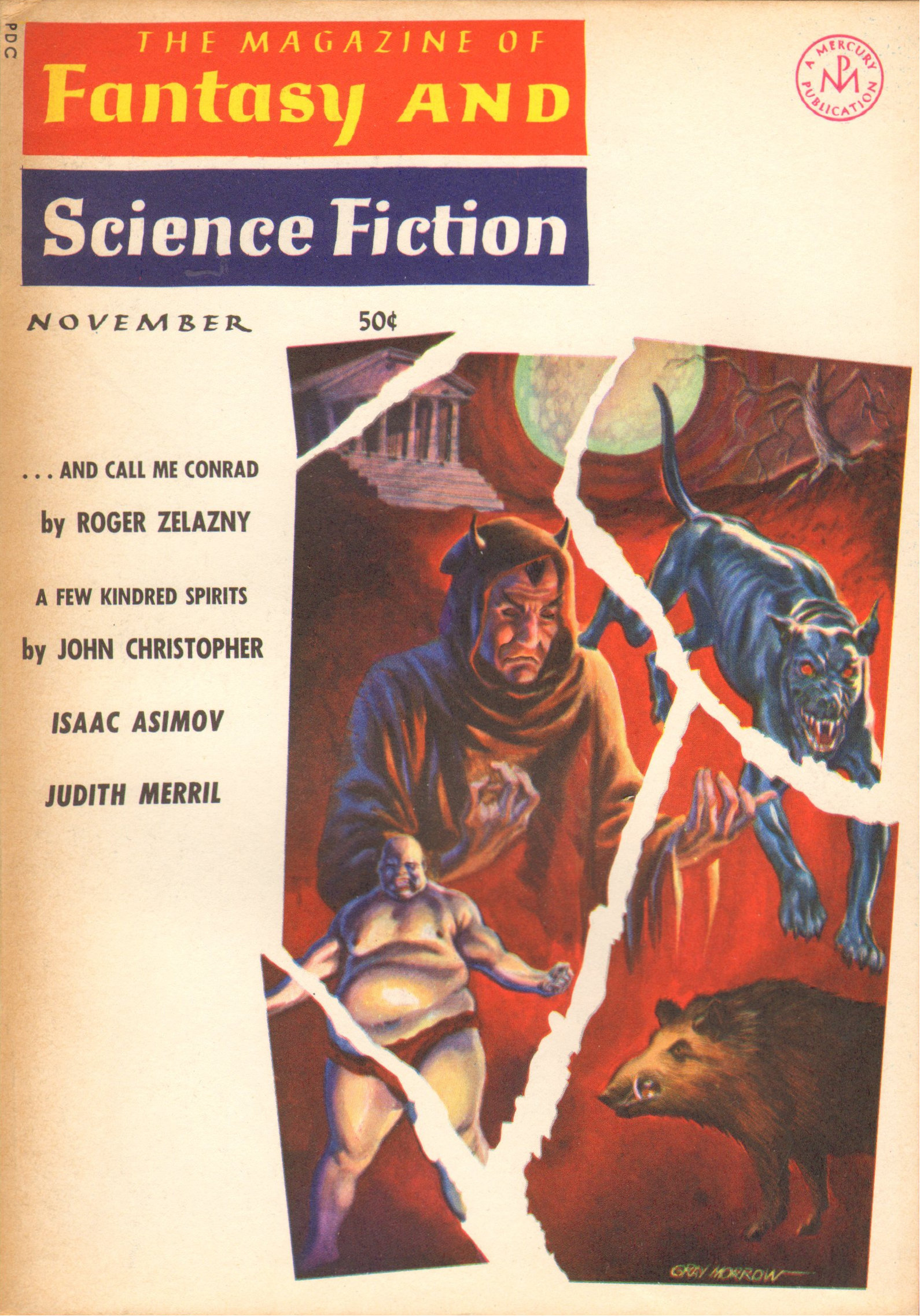 The Magazine of Fantasy and Science Fiction, November 1965 by Joseph W ...