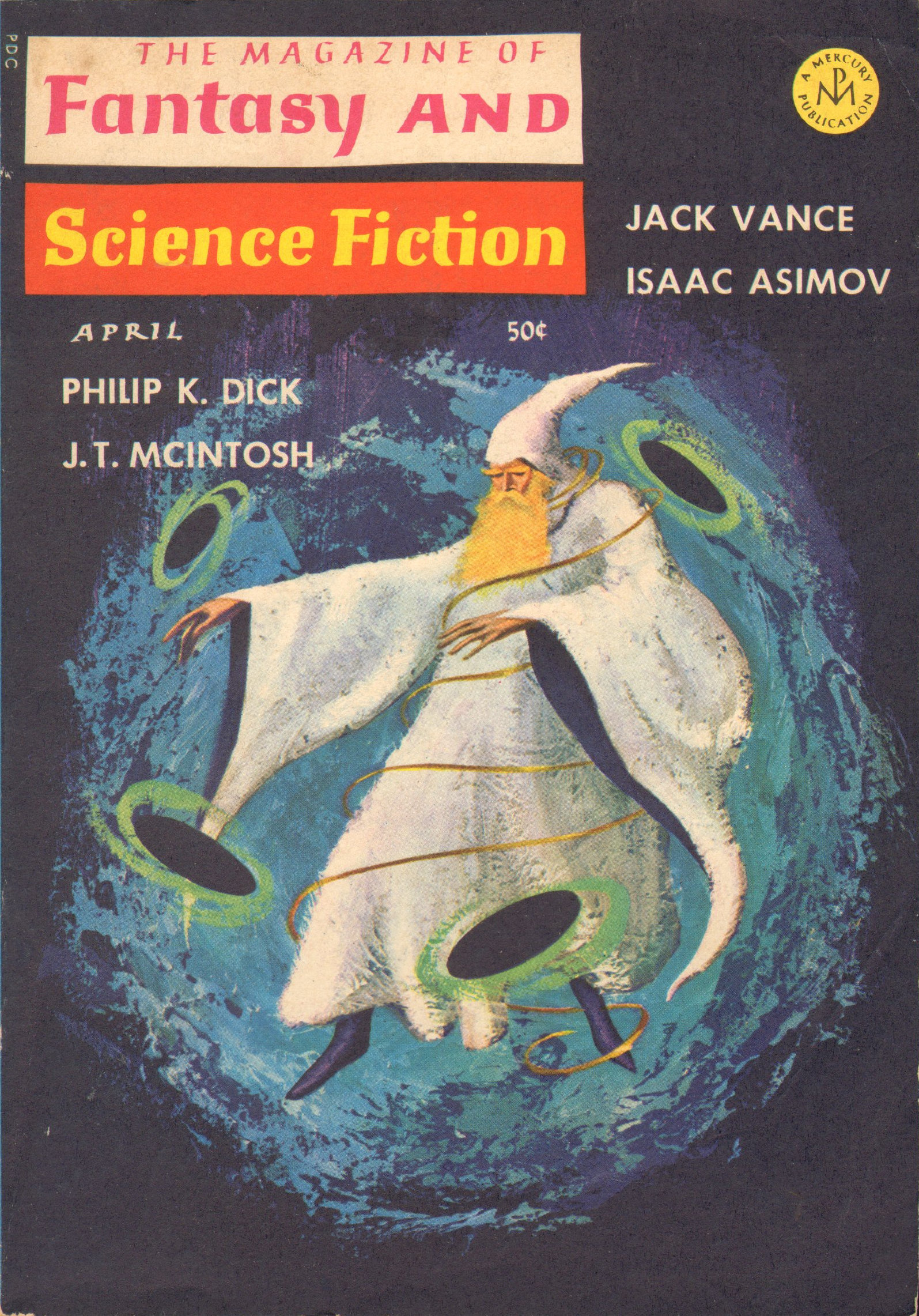 The Magazine of Fantasy and Science Fiction, April 1966 by Edward L ...