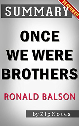 Once We Were Brothers by Ronald H. Balson | Summary Now by ZipNotes ...