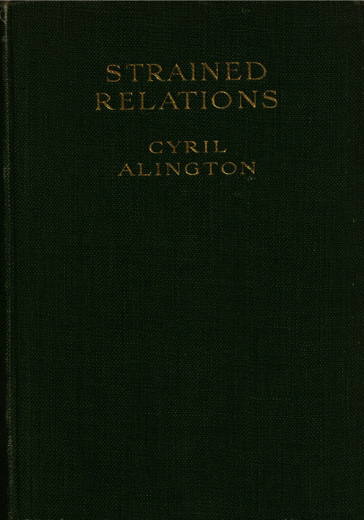 Strained Relations by Cyril Alington | Goodreads
