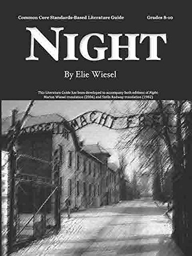 Night Teacher Guide - complete unit of literature lessons for teaching ...