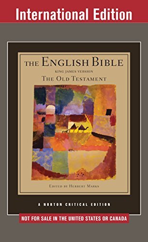 The English Bible, King James Version: The Old Testament (First ...