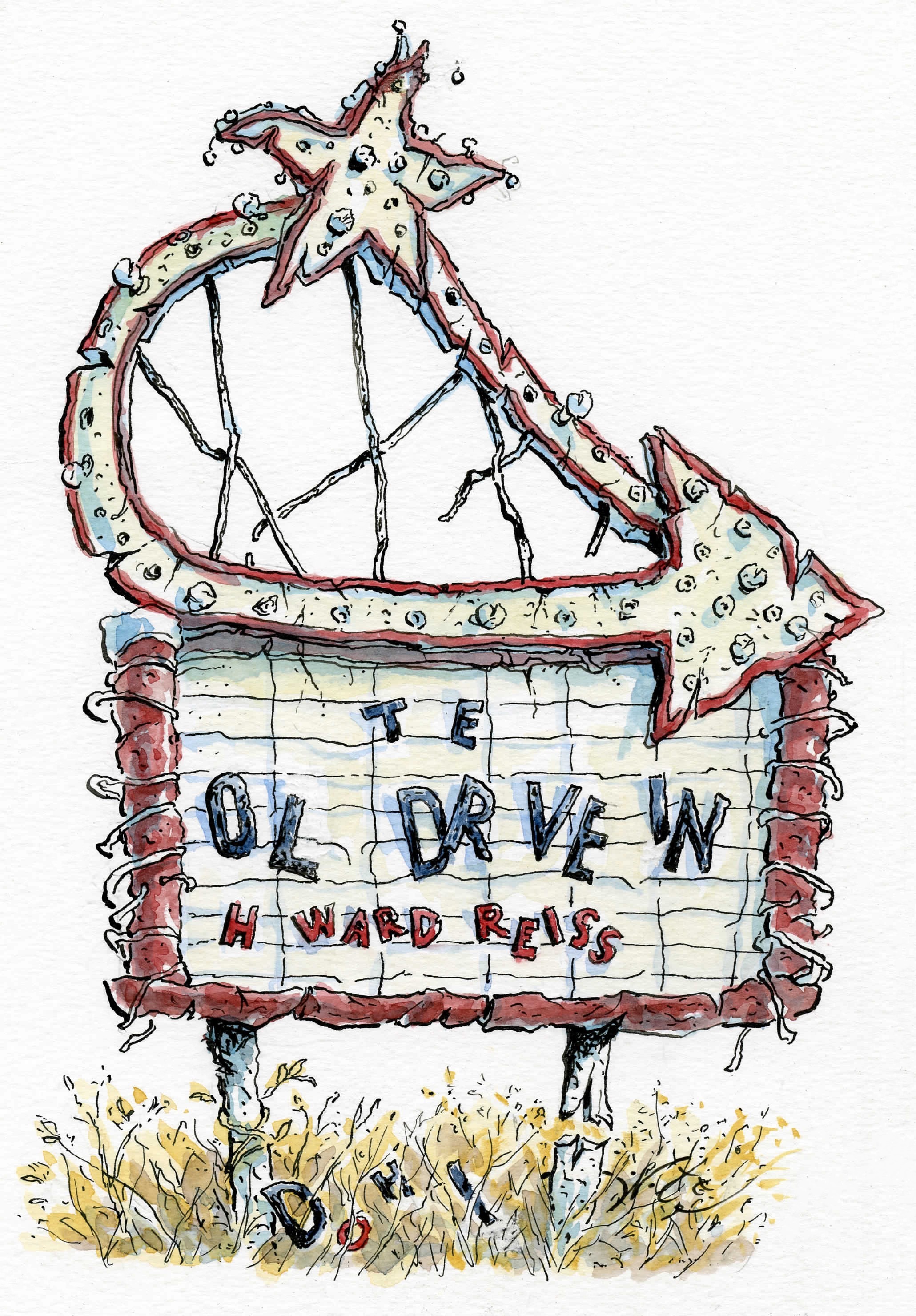 The Old Drive-In by Howard R. Reiss | Goodreads
