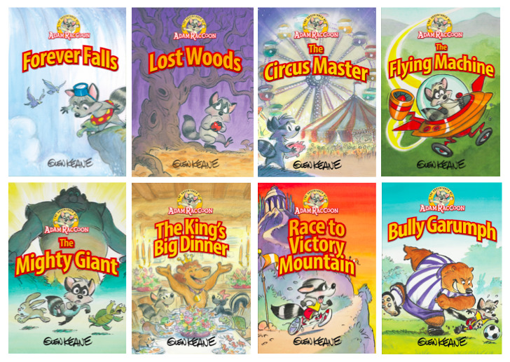 The Adventures of Adam Raccoon: 8 Volume Set by Glen Keane | Goodreads