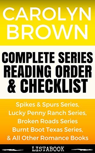 Carolyn Brown Series Reading Order & Checklist: Series List in Order ...