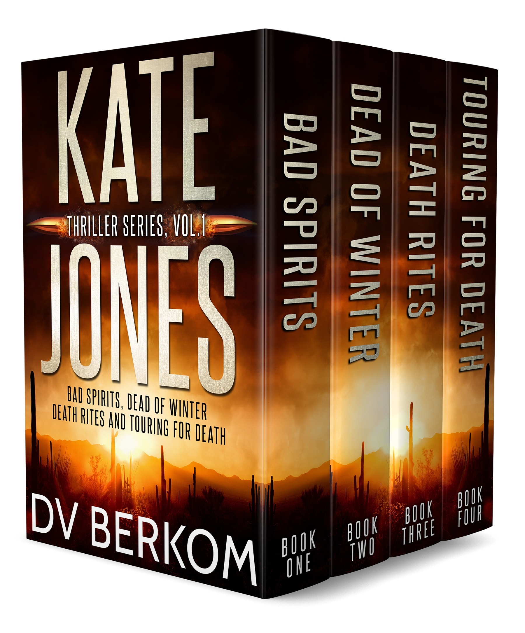 Kate Jones Thriller Series: Vol. 1: Book #0.1-0.4: Bad Spirits / Dead ...