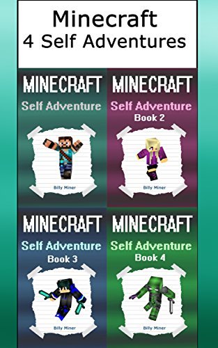 Minecraft: Self Adventures 4 Books in 1 Choose Your Own Minecraft Path ...