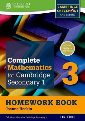 Complete Mathematics for Cambridge Secondary 1 Homework Book 3 (Pack of ...
