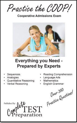 Practice the COOP! Cooperative Admissions Test Practice Test Questions ...