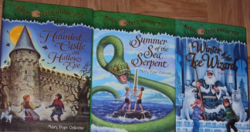 Magic Tree House Hardcover Books Set : #30 #31 # 32 - Haunted Castle on ...
