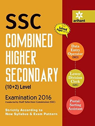 SSC Combined Higher Secondary (10+2) level: Data Entry Operator (DEO ...