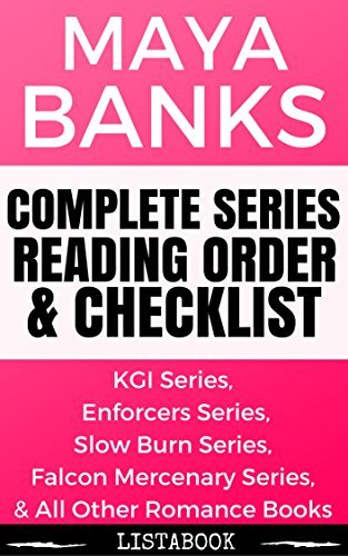 Maya Banks Series Reading Order & Checklist: Series List in Order - KGI ...