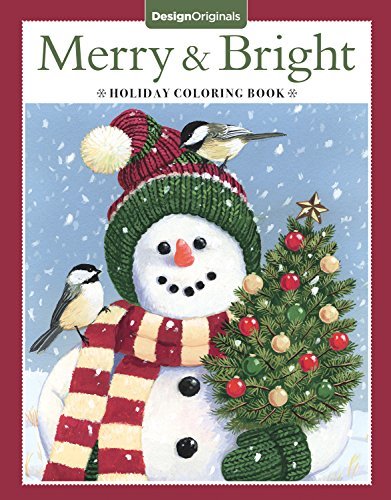 Merry & Bright Holiday Coloring Book (Design Originals) A Festive ...
