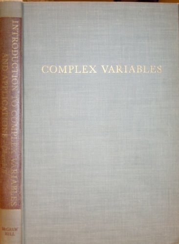 Introduction to Complex Variables and Applications by Ruel Vance ...