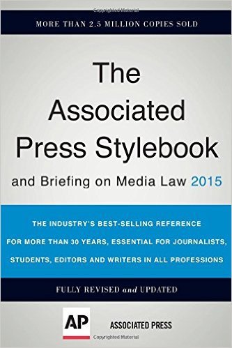 Associated Press Stylebook 2015 and Briefing on Media Law by The ...