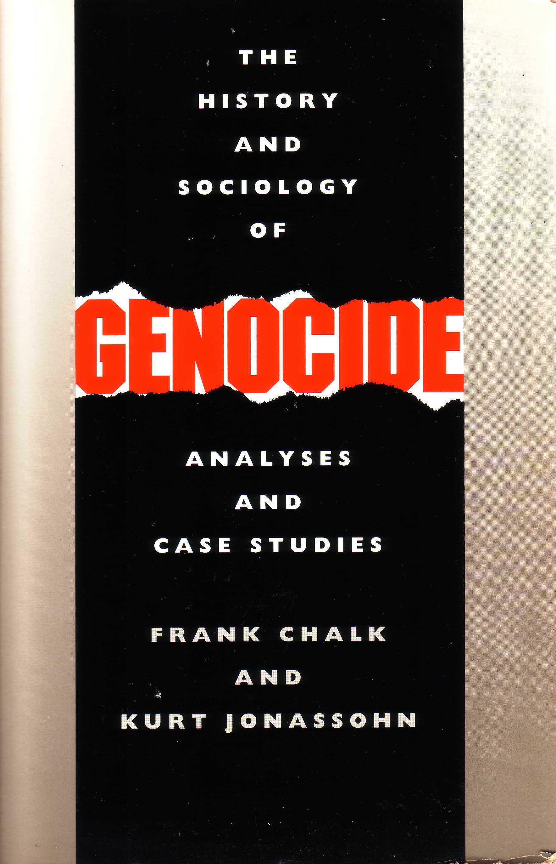 The History and Sociology of Genocide: Analyses and Case Studies by ...