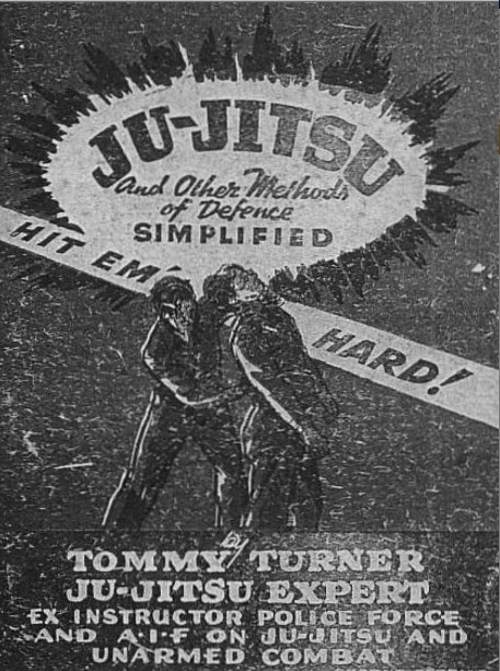Hit 'Em Hard! Ju-Jitsu And Other Methods Of Defence Simplified by Tommy ...