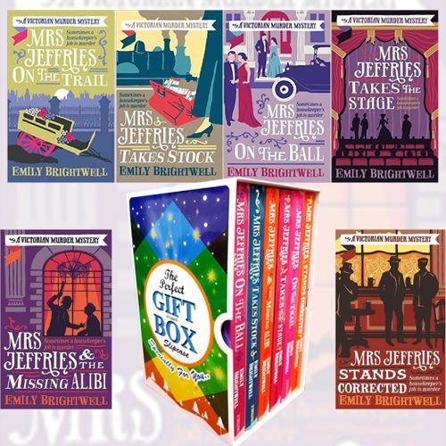 Emily Brightwell Mrs.Jeffries Collection 6 Books Bundle Gift Wrapped ...