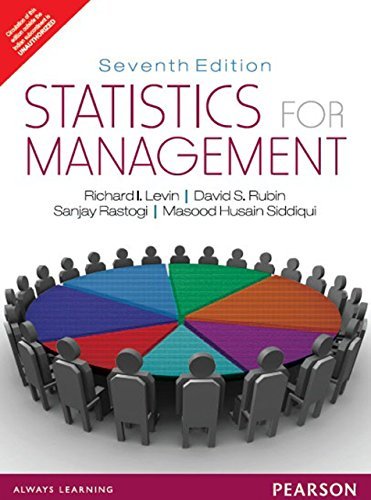 Statistics for Management by David S. Rubin | Goodreads
