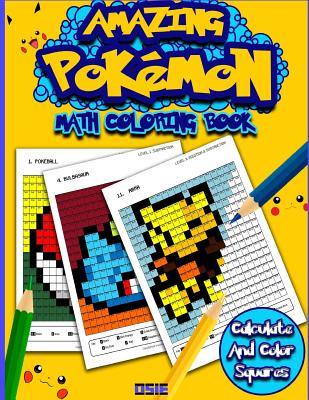 Amazing Pokemon Math: Cool Math Activity Book For Pokemon Go Fans by ...