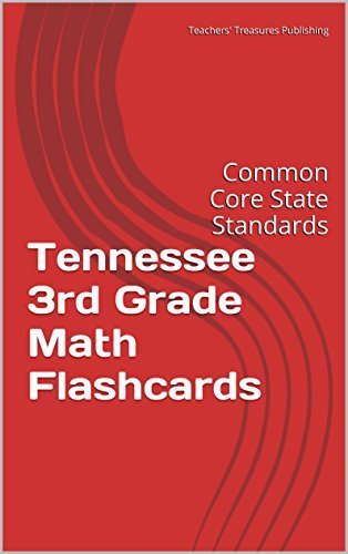 Tennessee 3rd Grade Math Flashcards: Common Core State Standards by ...