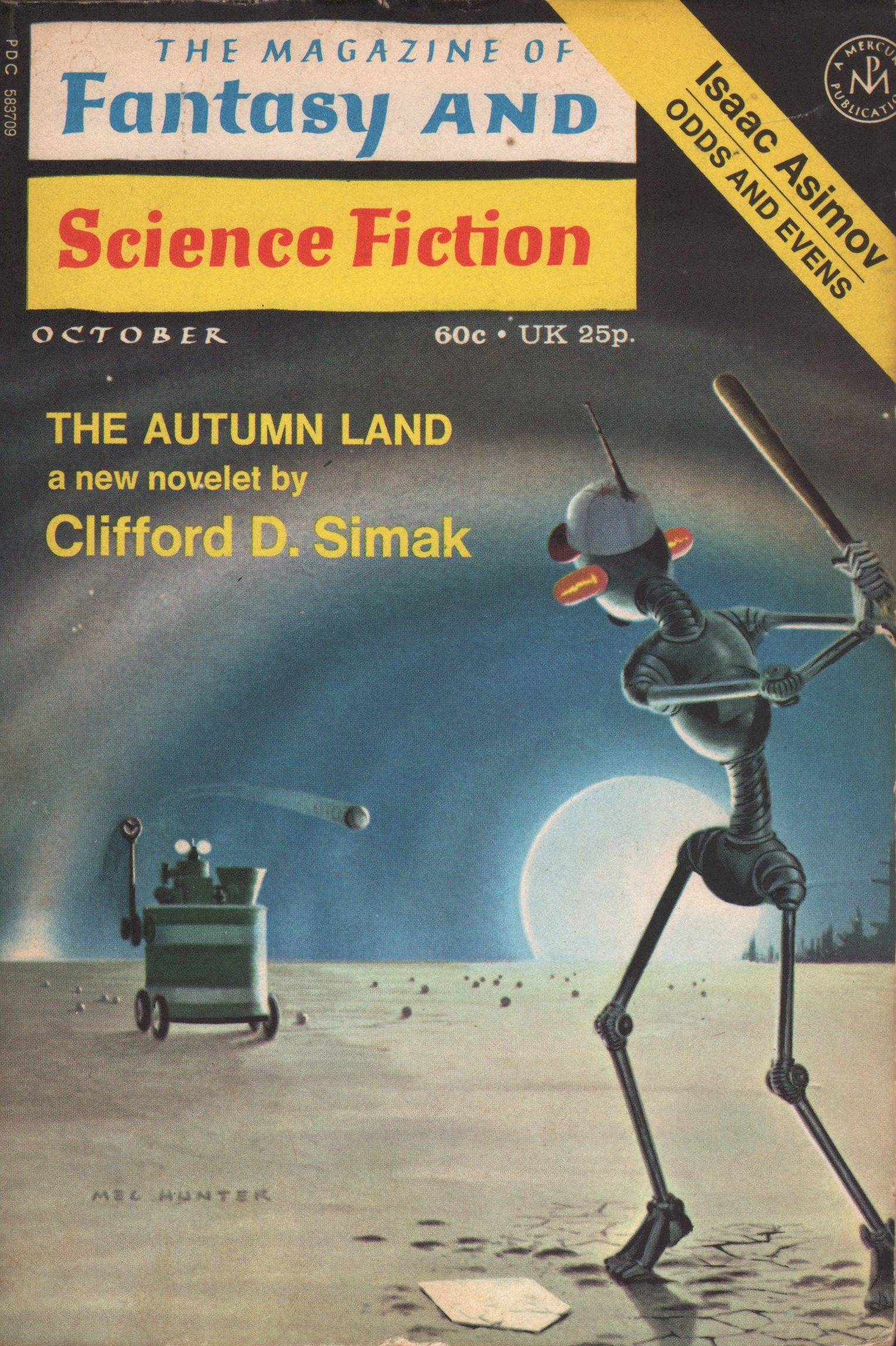 The Magazine of Fantasy and Science Fiction, October 1971 by Edward L ...
